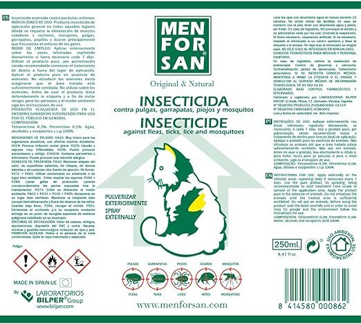 INSECTICIDA PARA EL ENTORNO 250ML - Mascotas Modernas
